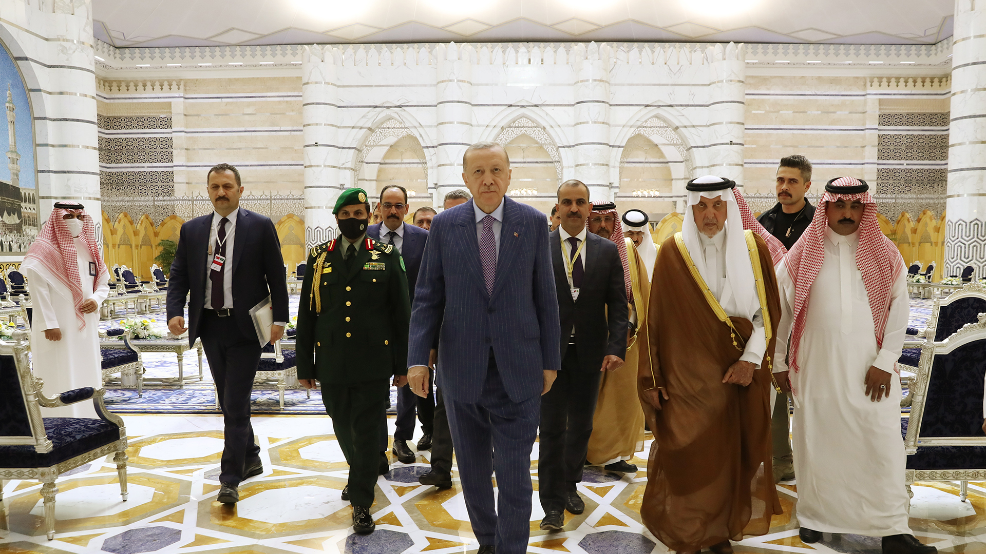 AK PARTY | President Erdoğan meets with Crown Prince Mohammed bin ...